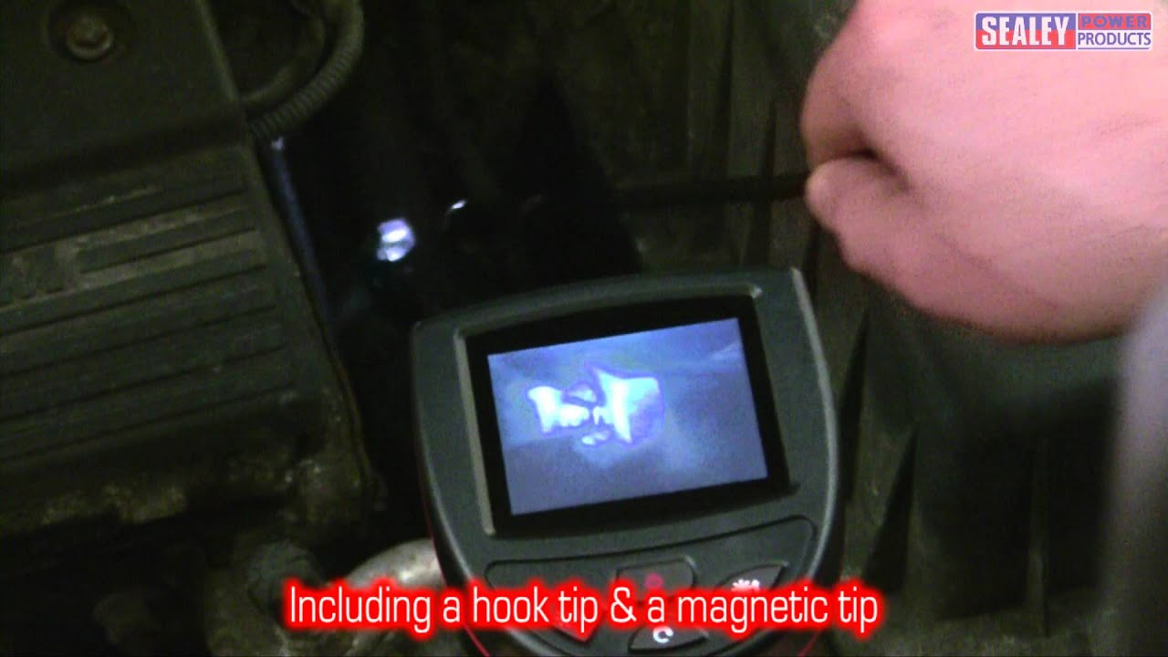 Sealey VS8196 Video Borescope - YouTube
