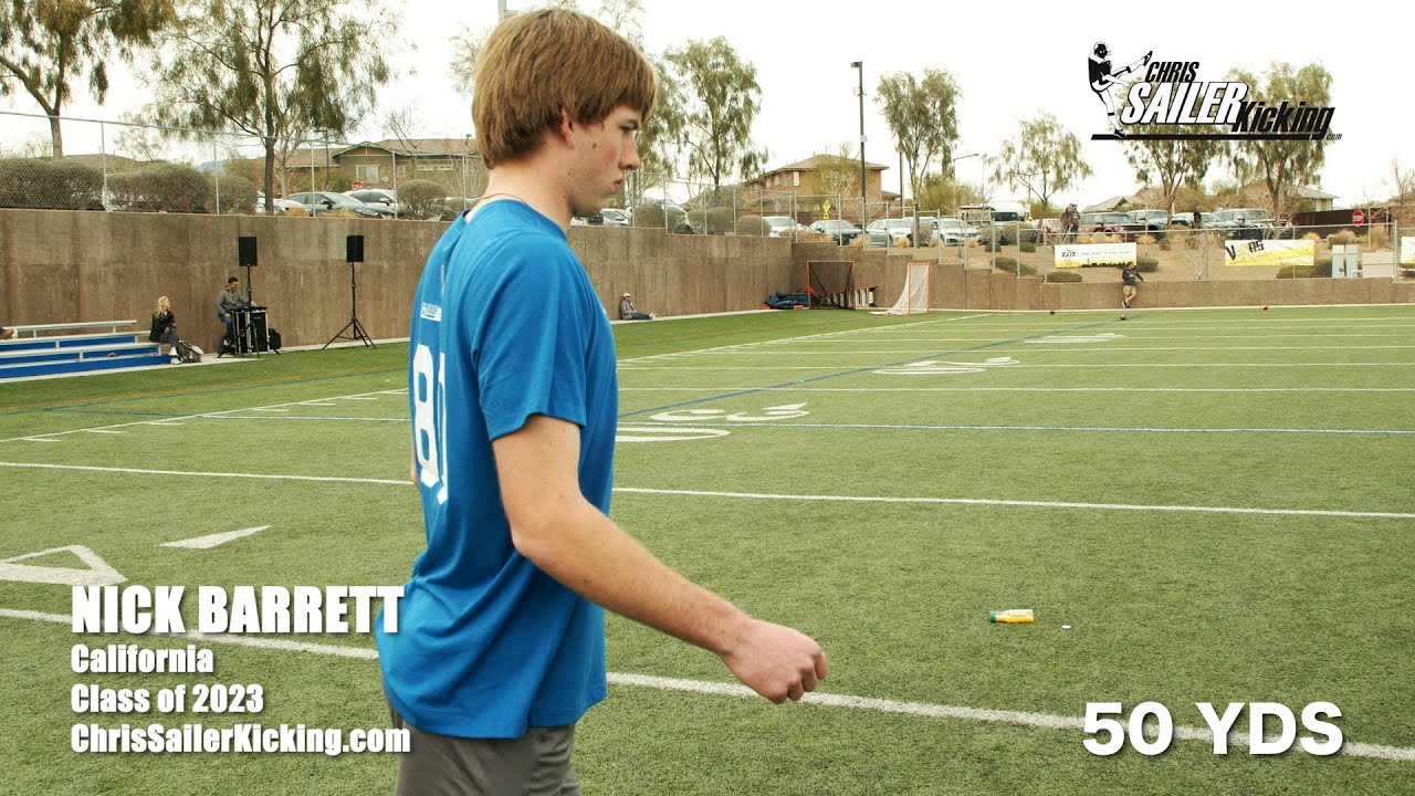 Nick Barrett - Kicker/Punter - YouTube