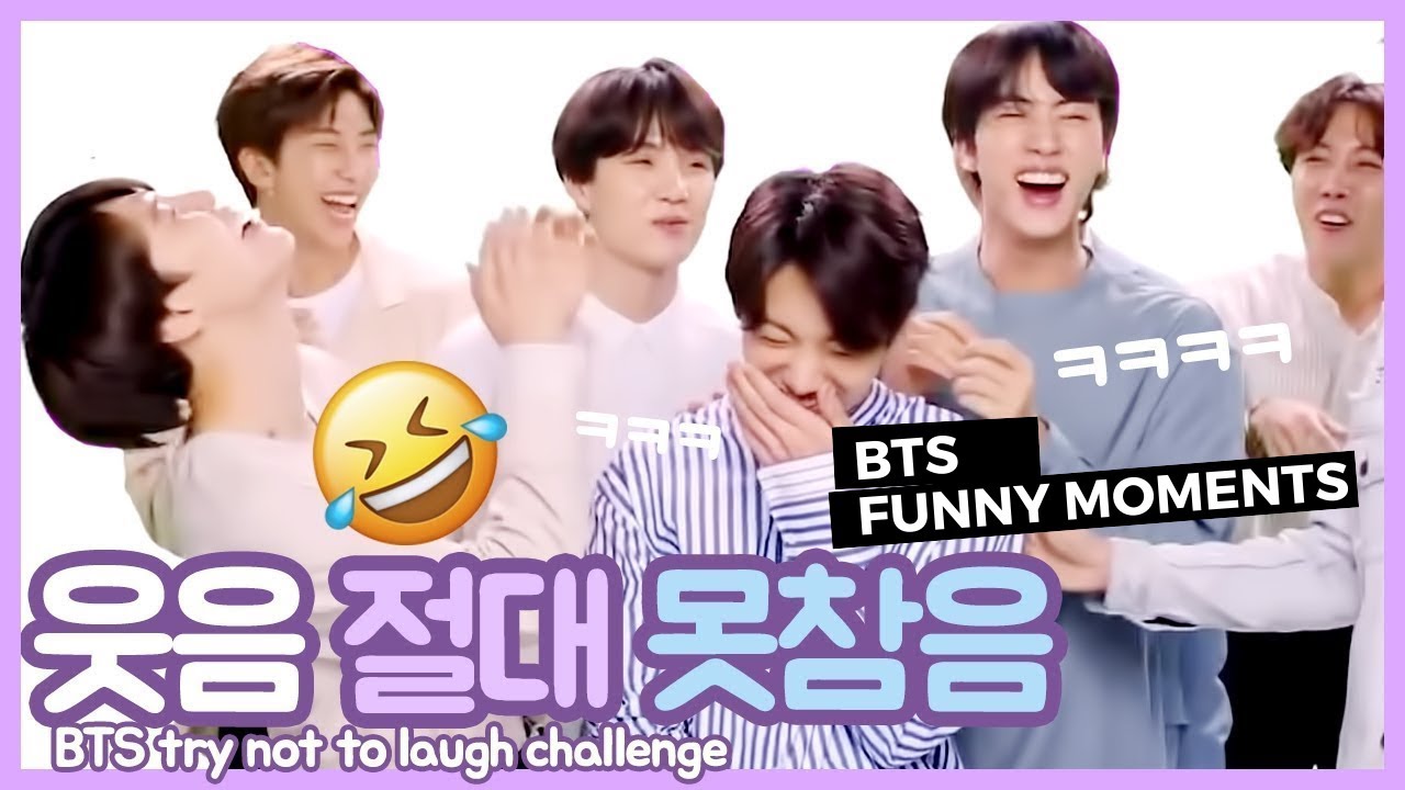 BTS Funny Moments in 2019 Try Not To Laugh Challenge (English Sub ...