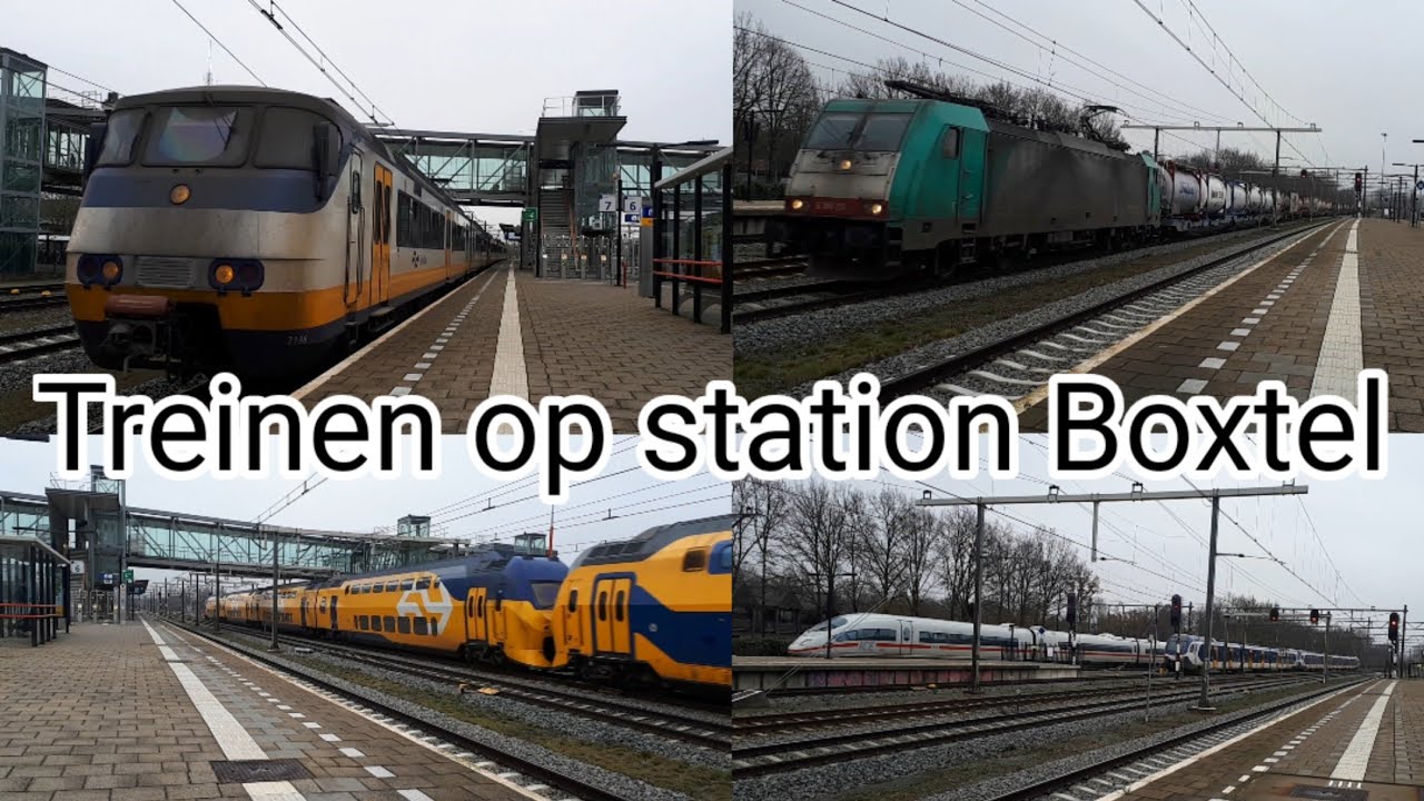 Treinen op station Boxtel (SGM) - YouTube