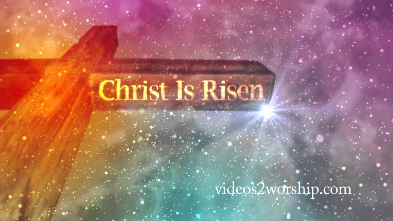 Christ Is Risen Seamless Easter Motion Background - YouTube