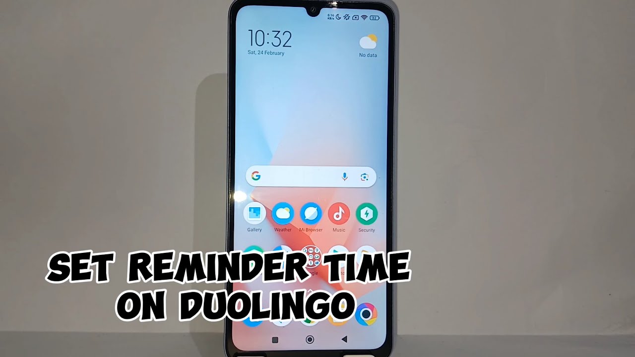 How To Set Reminder Time On Duolingo - YouTube