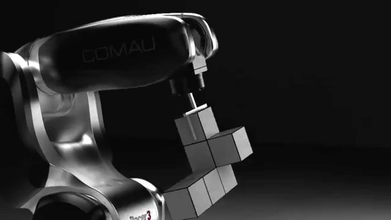 Comau presenta nueva generación de robots - YouTube