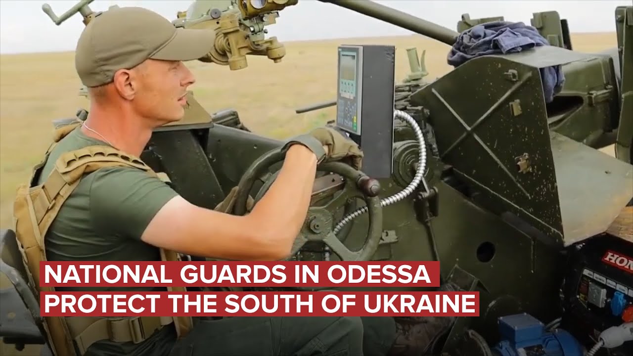 National guards in OdessaProtect the south of Ukraine - YouTube