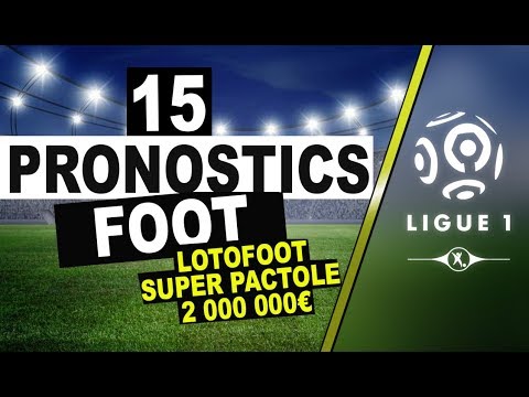 15 PRONOSTICS FOOT GRATUIT LOTO FOOT SUPER PACTOLE/ 14 ET 15 DÉCEMBRE ...