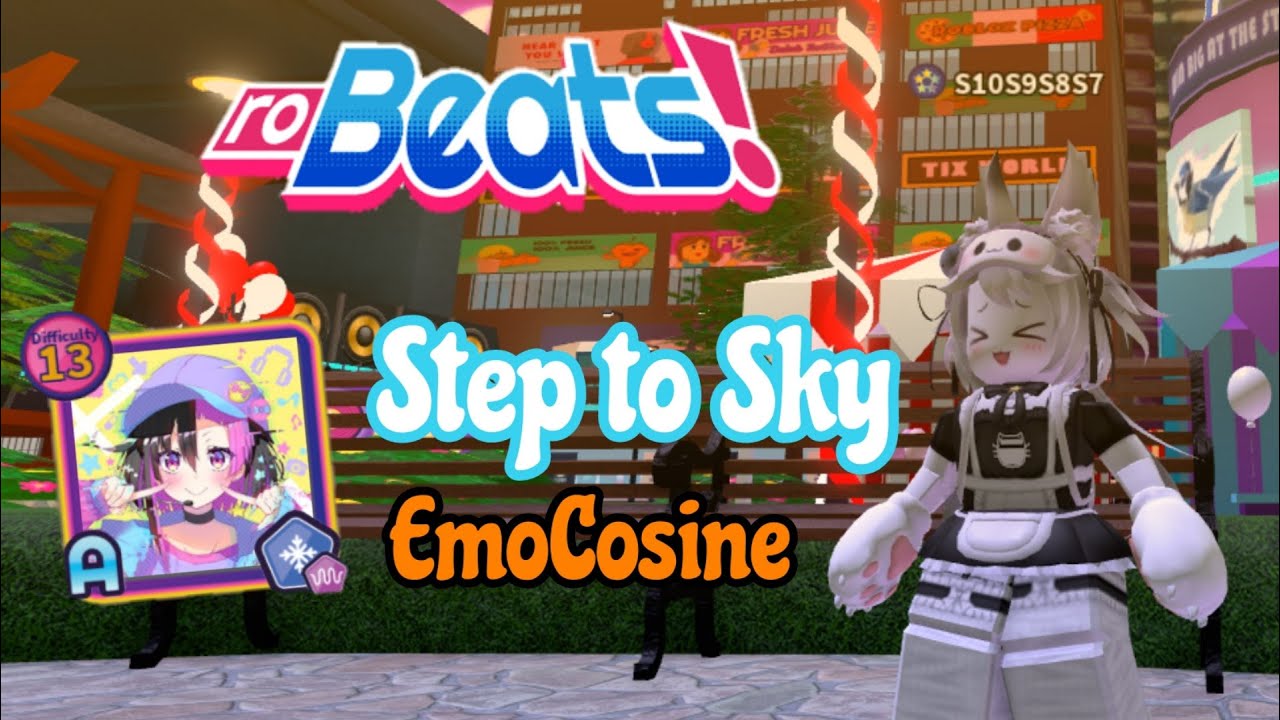Robeats Roblox - Step to Sky - YouTube