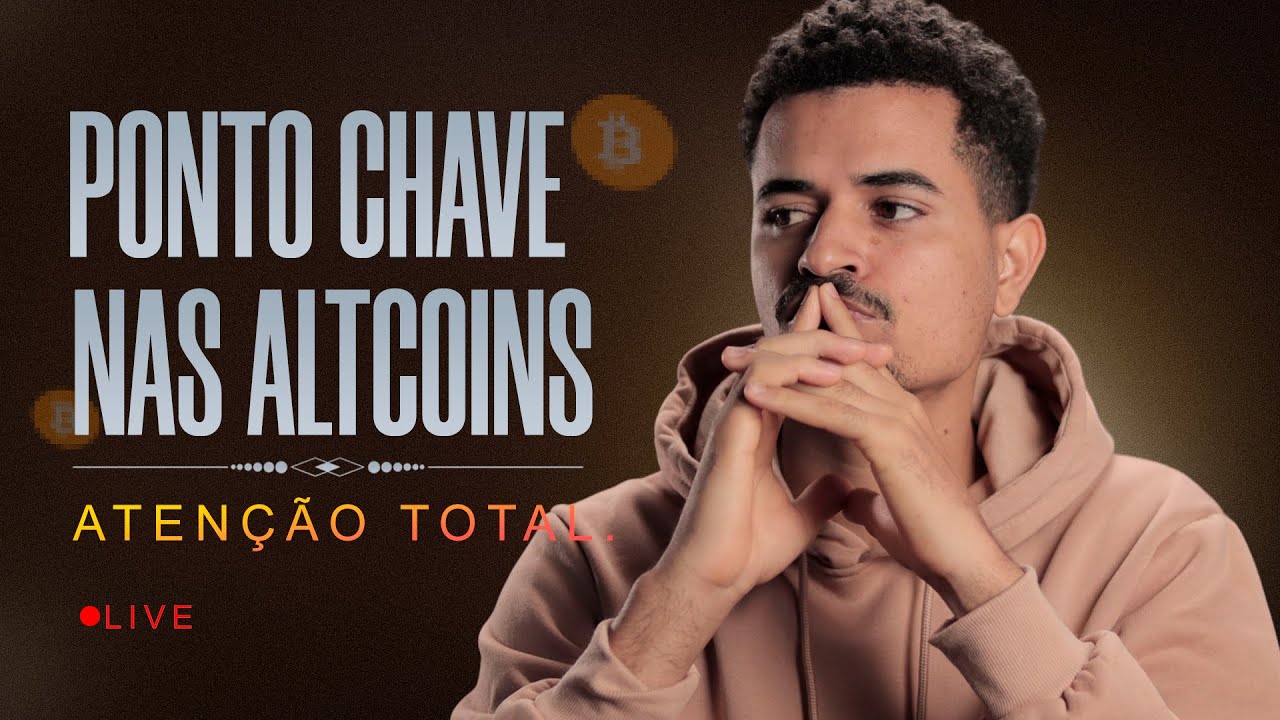 [LIVE] PONTO CHAVE PARA ALTCOINS... - YouTube