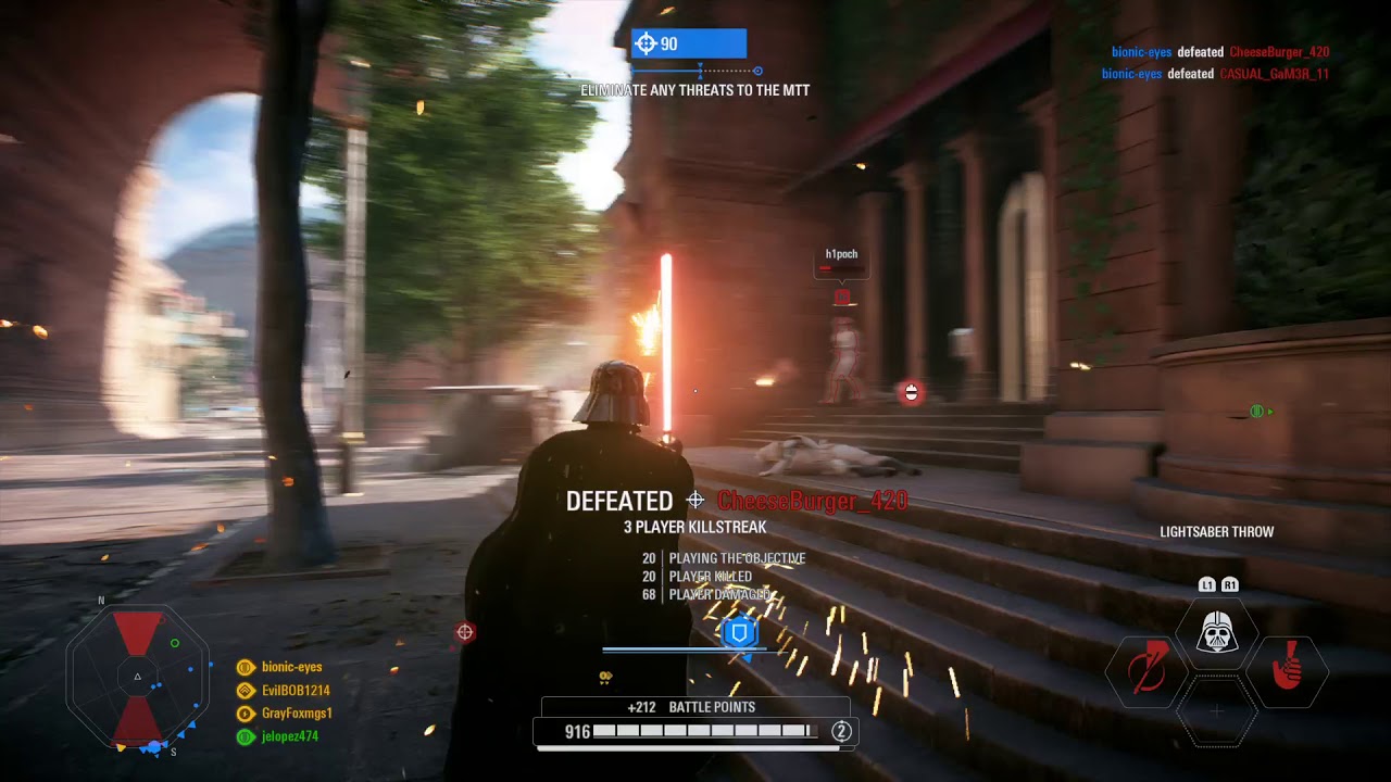 BF2 - Vader Rogue One in Naboo - YouTube