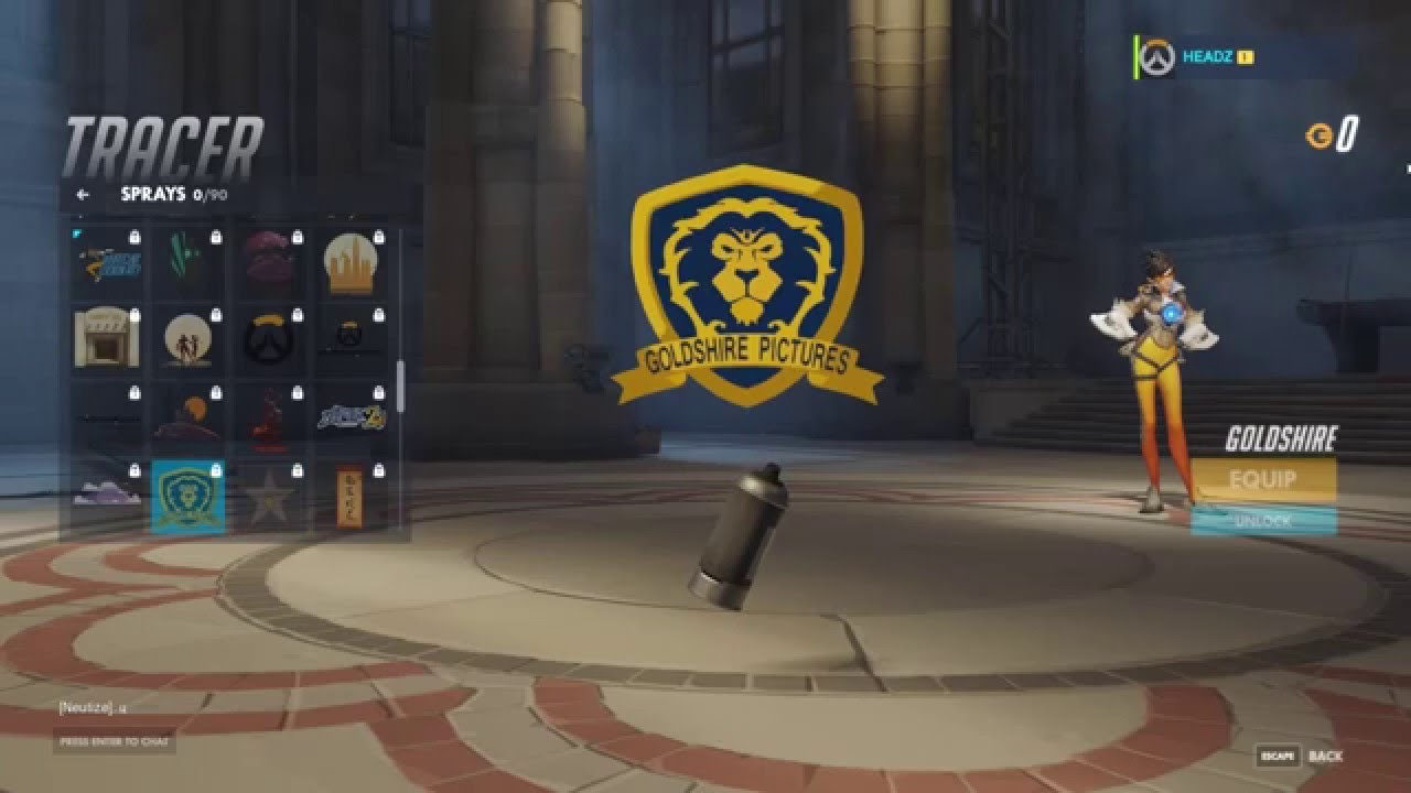 Overwatch : all neutral sprays - YouTube