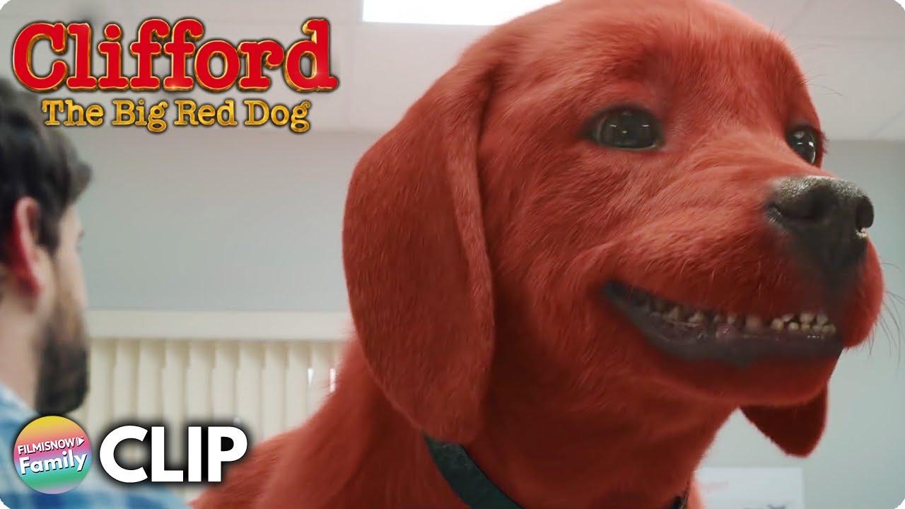 CLIFFORD THE BIG RED DOG (2021) "Clifford Goes to The Vet" Clip 🐶| New ...