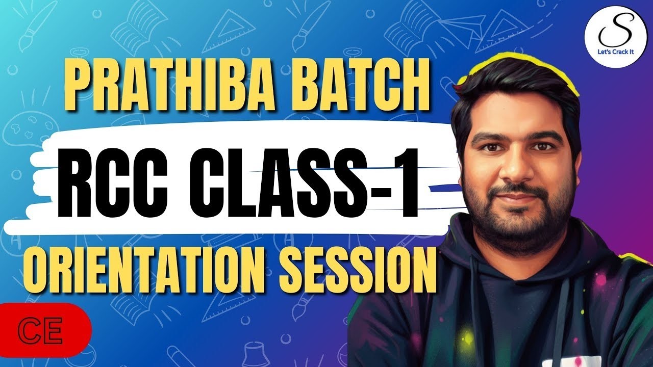 PRATHIBA BATCH | RCC CLASS-1 | Orientation Session | JKSSB & AE/JE ...