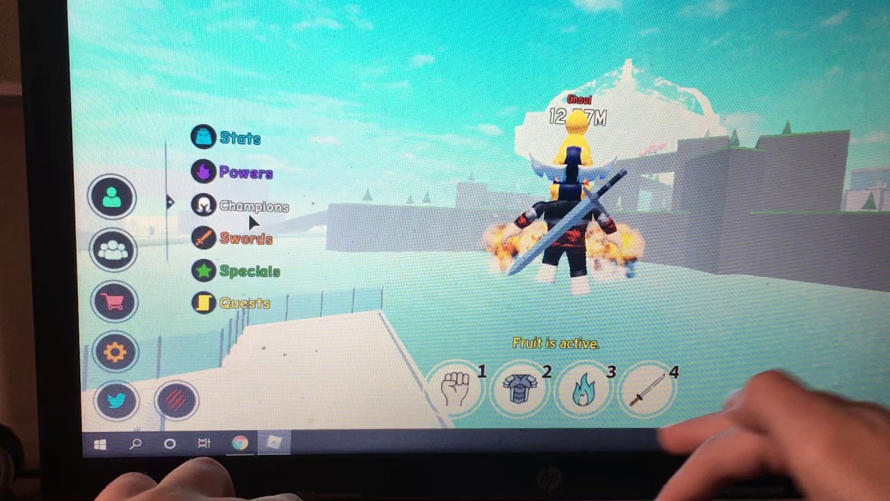 Tutorial on anime fighting simulator - YouTube