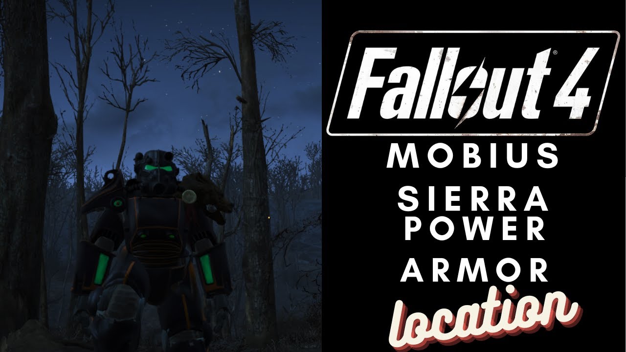 How To Find Mobius' Sierra Power Armor (redone) - YouTube