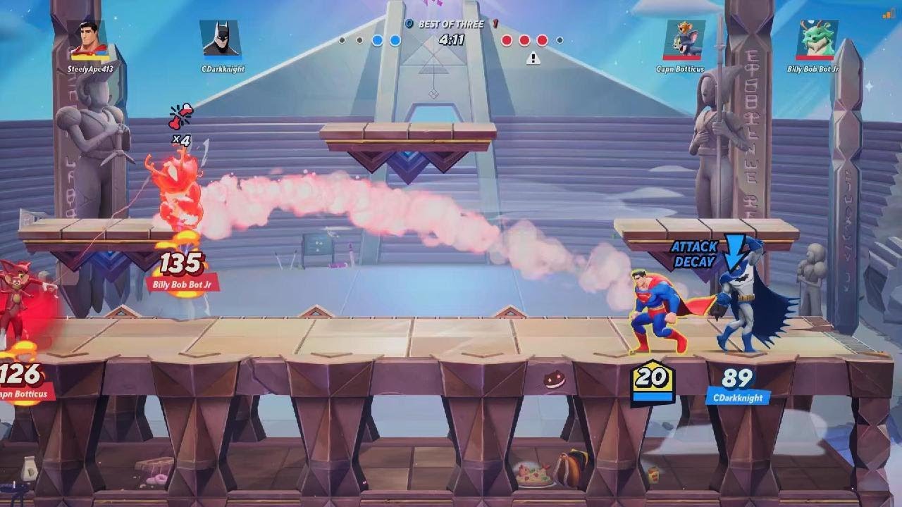 MultiVersus Double Ring Out Win - YouTube