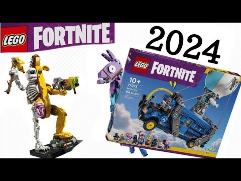 Наборы лего Фортнайт. Новые наборы Lego FORTNITE 2024 - YouTube
