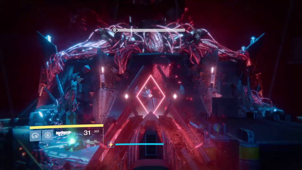 Destiny: Wrath Of The Machine 'Hard' Mode, "Axis" (Phase 1) - YouTube