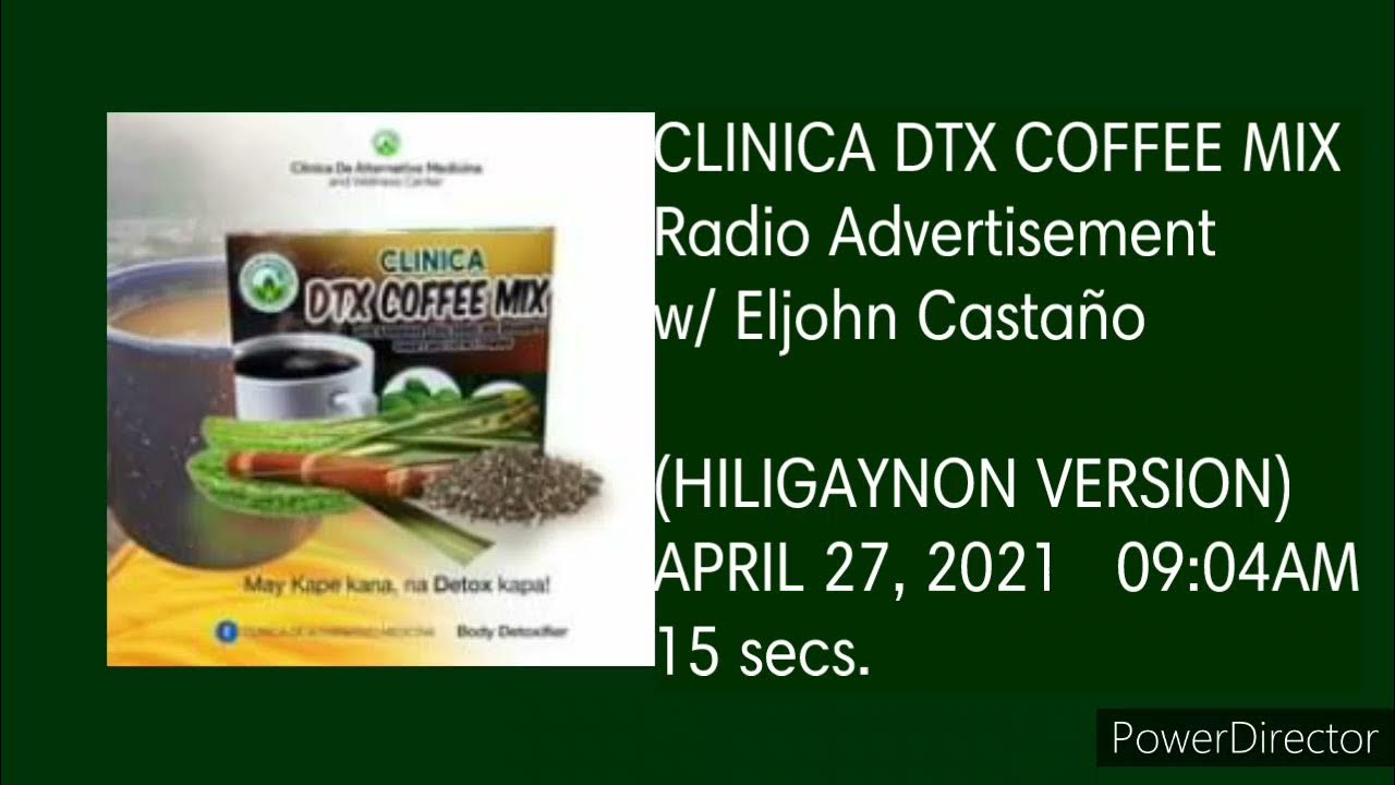 DTX Coffee Mix Radio Ad (15 secs.) with Eljohn Castaño - YouTube