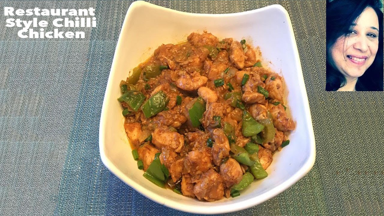 Chilli Chicken restaurant style in 4 minutes | Chinese cuisine | Easy ...