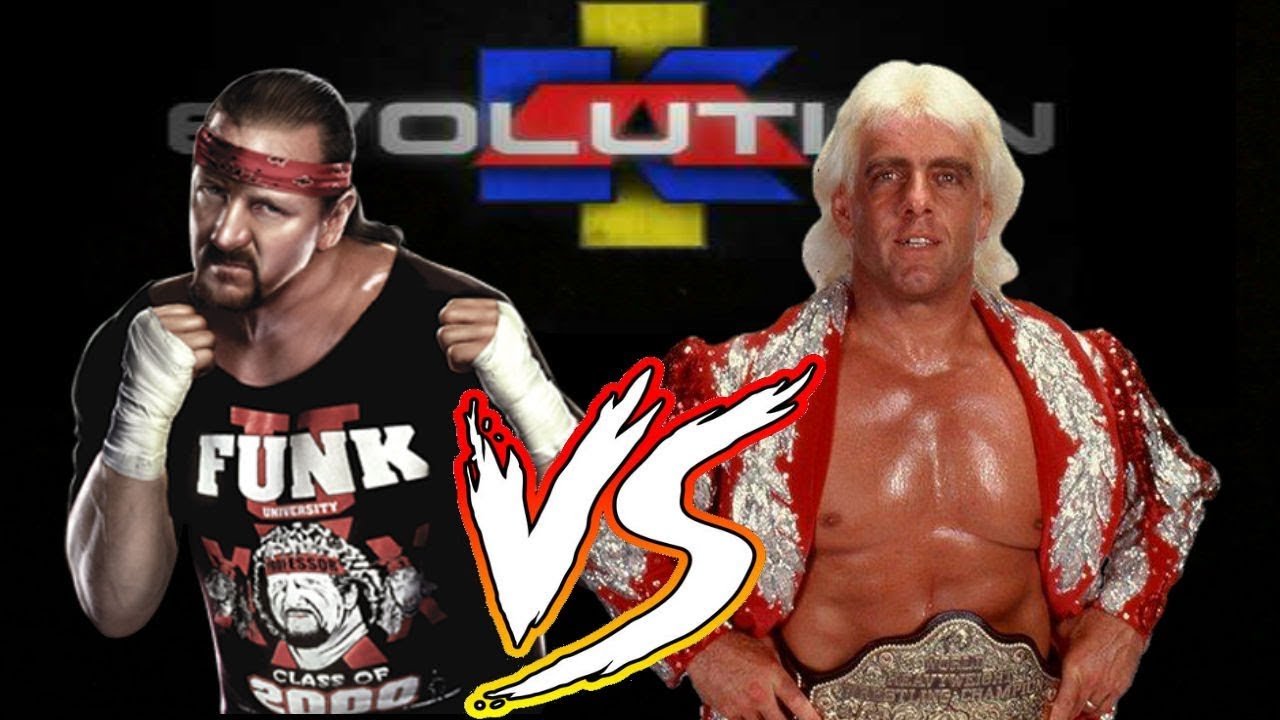 AKI Evolution No Mercy Mod Matches Terry Funk vs Ric Flair - YouTube