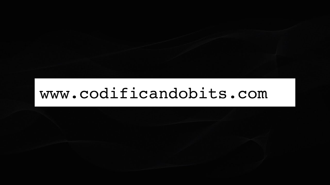 ¡CODIFICANDO BITS ESTRENA SITIO WEB! - codificandobits.com - YouTube
