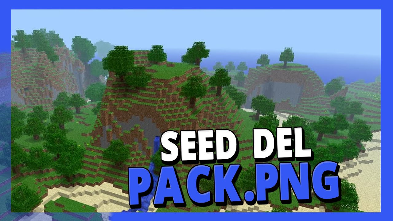 LA SEED DEL PACK PNG DE MINECRAFT - YouTube
