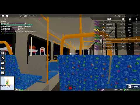 roblox metro bus ride - YouTube