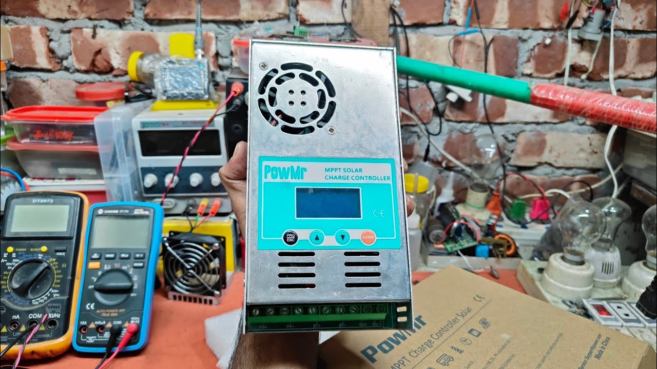 MPPT CHARGE CONTROLLER HIGH AMP - YouTube