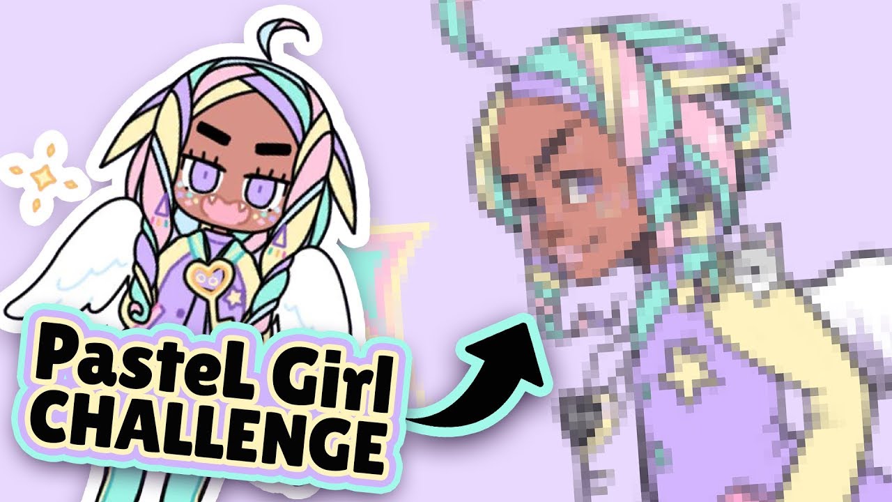 PASTEL GIRL CHALLENGE | Happip #PastelGirlChallenge - YouTube
