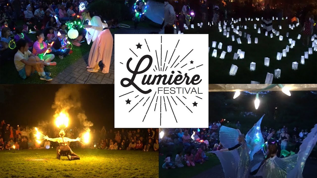 Lumière Festival of Light - Ottawa - YouTube