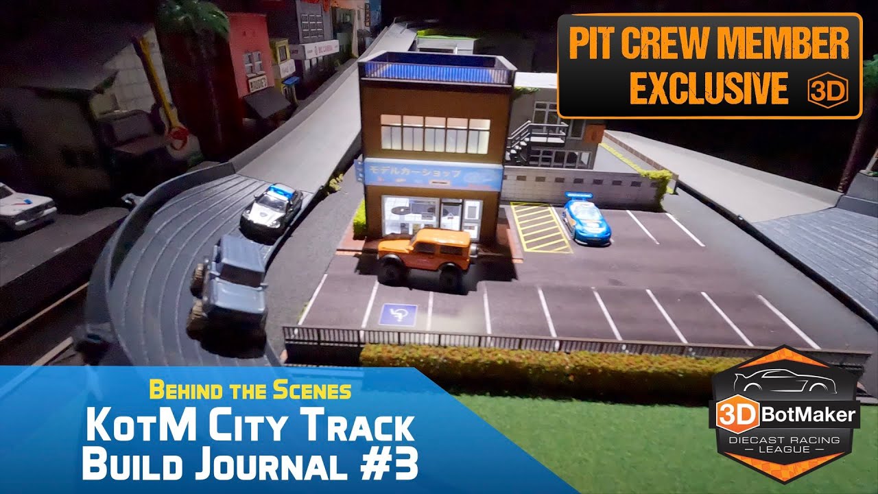 Behind the Scenes KotM City Track Build Journal #3 - YouTube