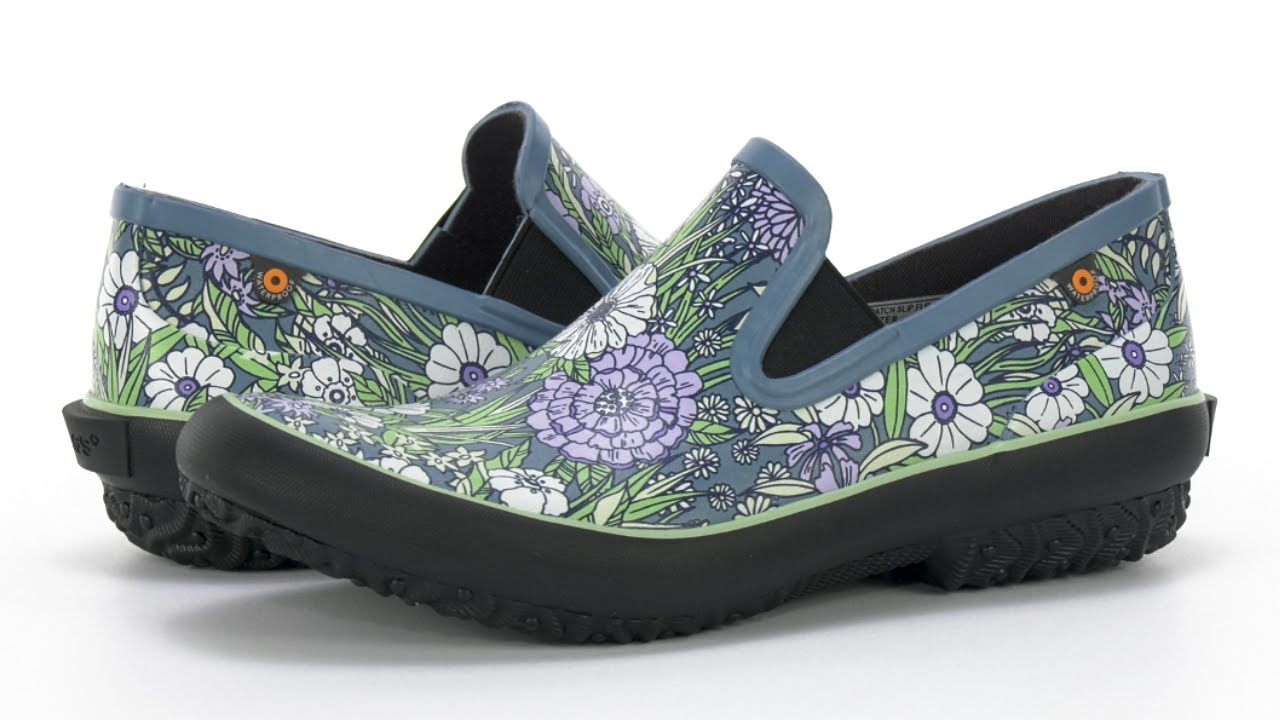 Bogs Patch Slip-On - Vintage Floral SKU: 9924853 - YouTube