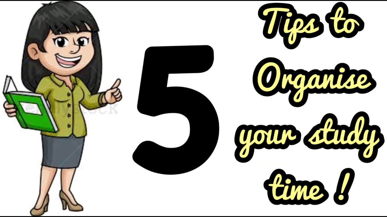 5 tips to organise your study - YouTube