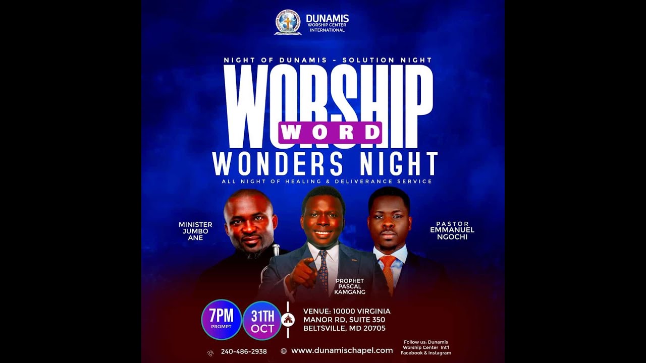 NIGHT OF SOLUTION II FRIDAY 31 OCTOBER 2025 || WITH PROPHET PASCAL ...