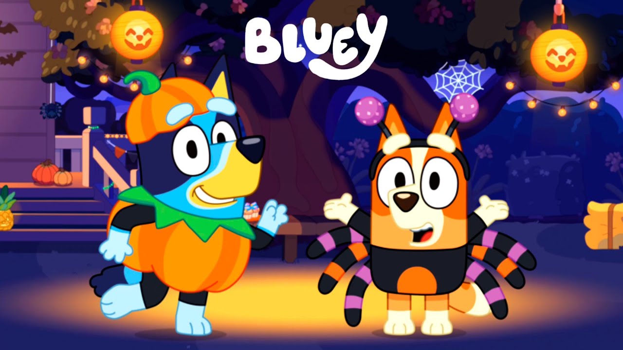 ESPECIAL HALLOWEEN de BLUEY y BINGO - Bluey: ¡Juguemos! Gameplay [Budge ...