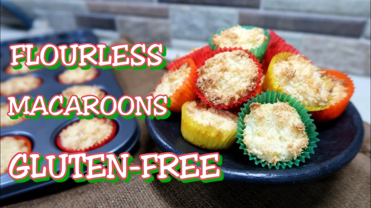 FLOURLESS GLUTEN-FREE MACAROONS - YouTube