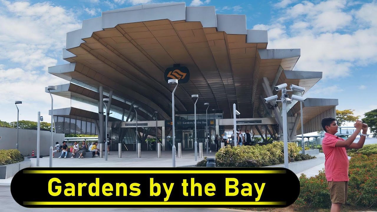 MRT Station Gardens by the Bay - Singapore 🇸🇬 - Walkthrough 🚶 - YouTube