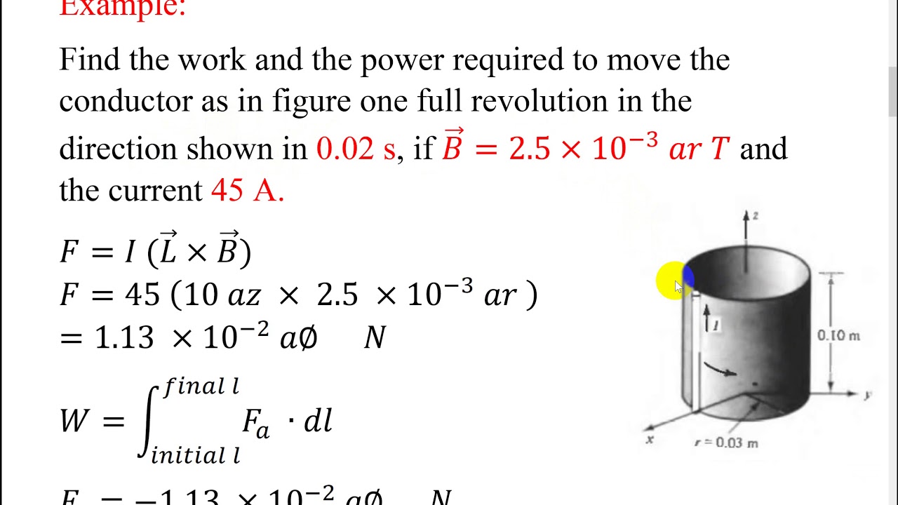 Lecture6 work and power part1 - YouTube