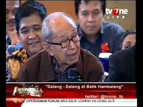ILC - Prof. J E Sahetapy., Dalang2 di balik Hambalang. - YouTube