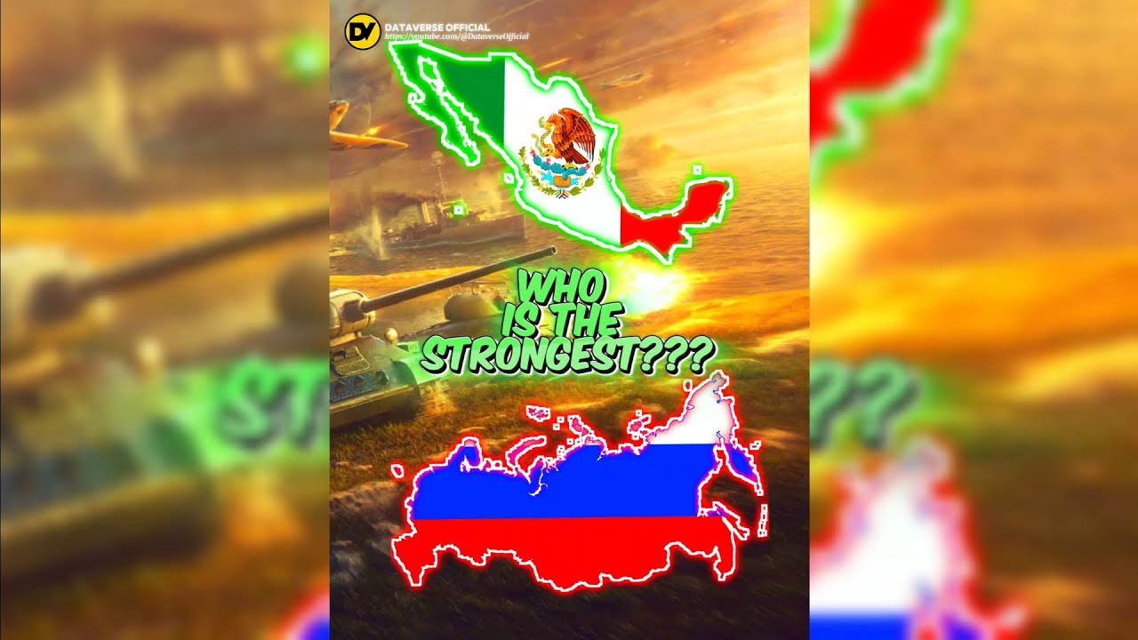 Mexico 🇲🇽 vs Russia 🇷🇺 | Country Comparison | Dataverse Official - YouTube
