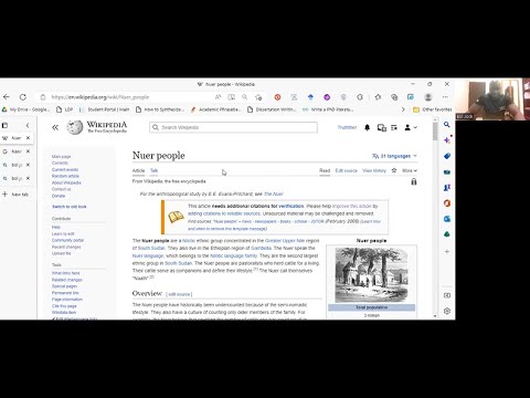 Nuer Tutorial on Wikipedia Editing and Page Creation by Dr. Bol Jock - YouTube