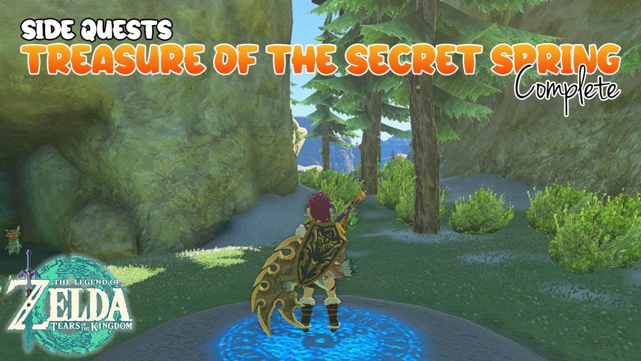 How to Conquer the Secret Springs Quest in Tears of the Kingdom # ...