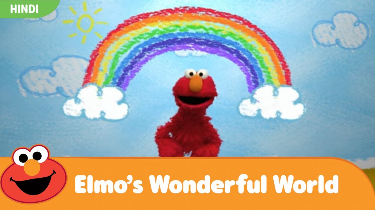 Elmo's Wonderful World | Colourful Colours! | Hindi - YouTube
