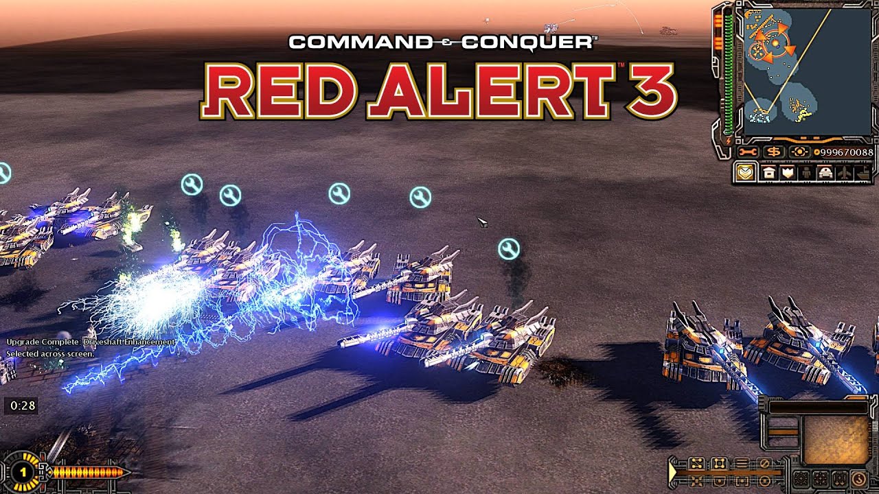 Red Alert 3 Corona MOD Celestial Empire Vs 3 Insane Boosted AI in Tanks ...