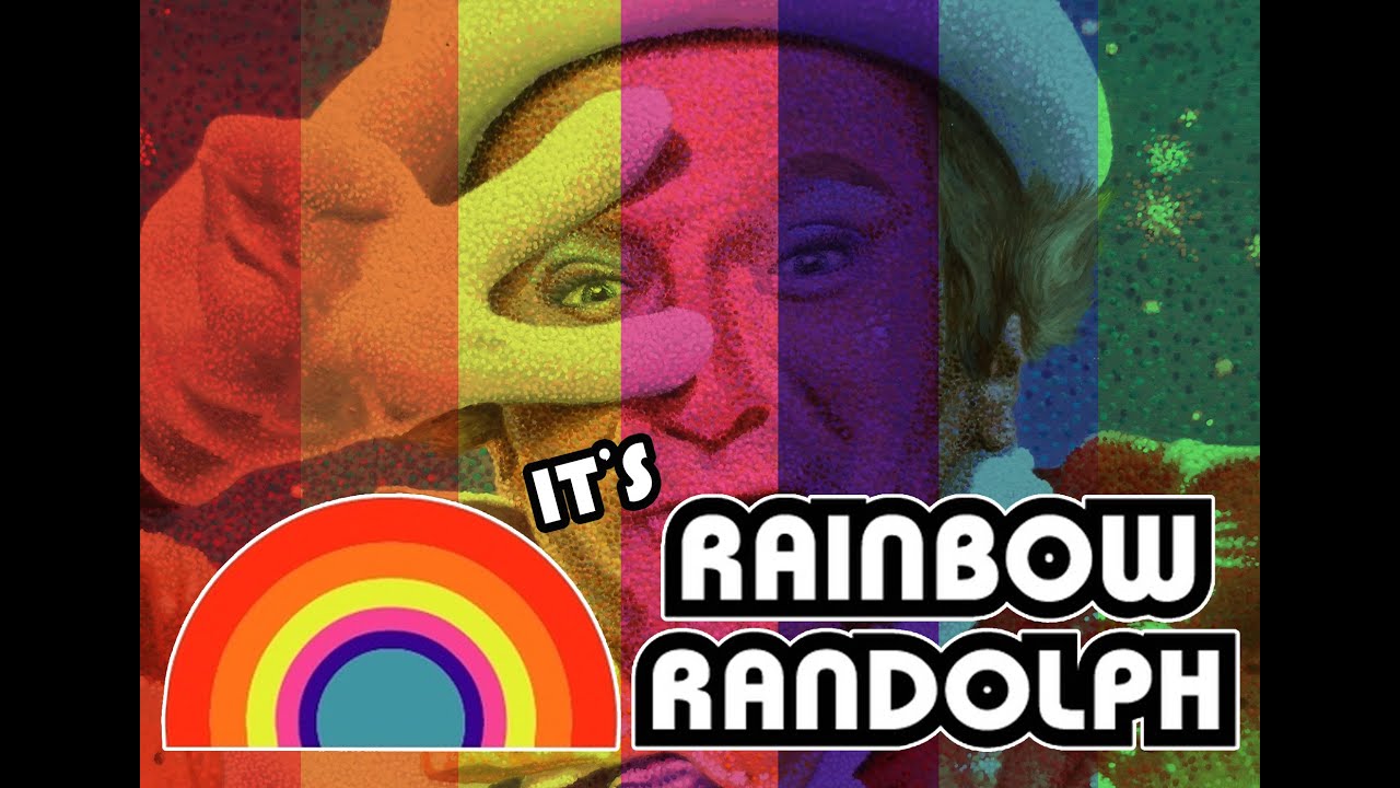 Rainbow Randolph painting timelapse Death to Smoochy Robin Williams ...