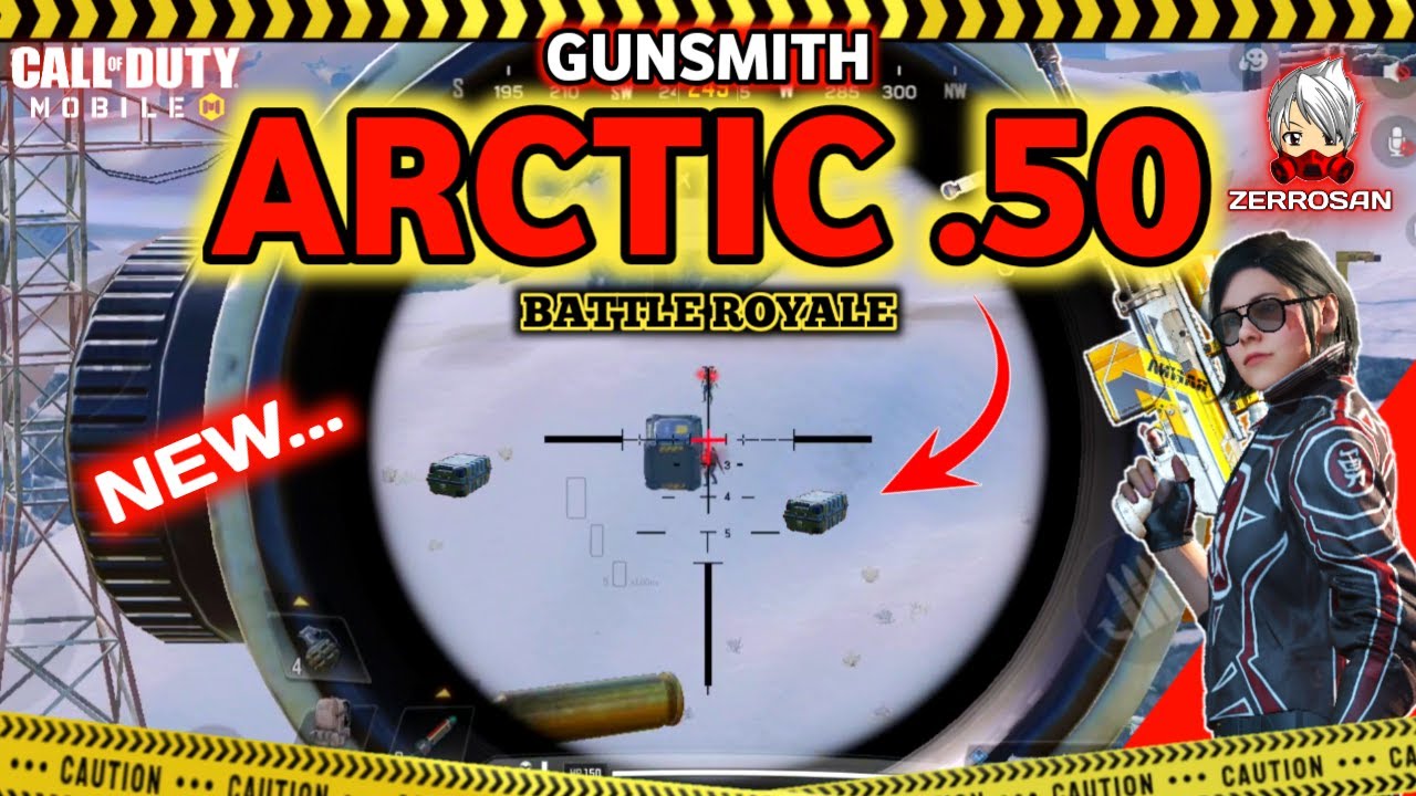 Gunsmith Arctic .50 Terbaru Season 6 Codm Battle Royale | Call Of Duty ...