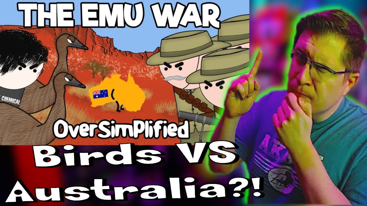 History Noob Watches "Emu War - OverSimplified (Mini-Wars #4 ...