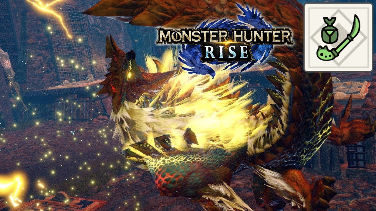 Monster Hunter Rise - Apex Zinogre Emergency (Solo Insect Glaive) - YouTube