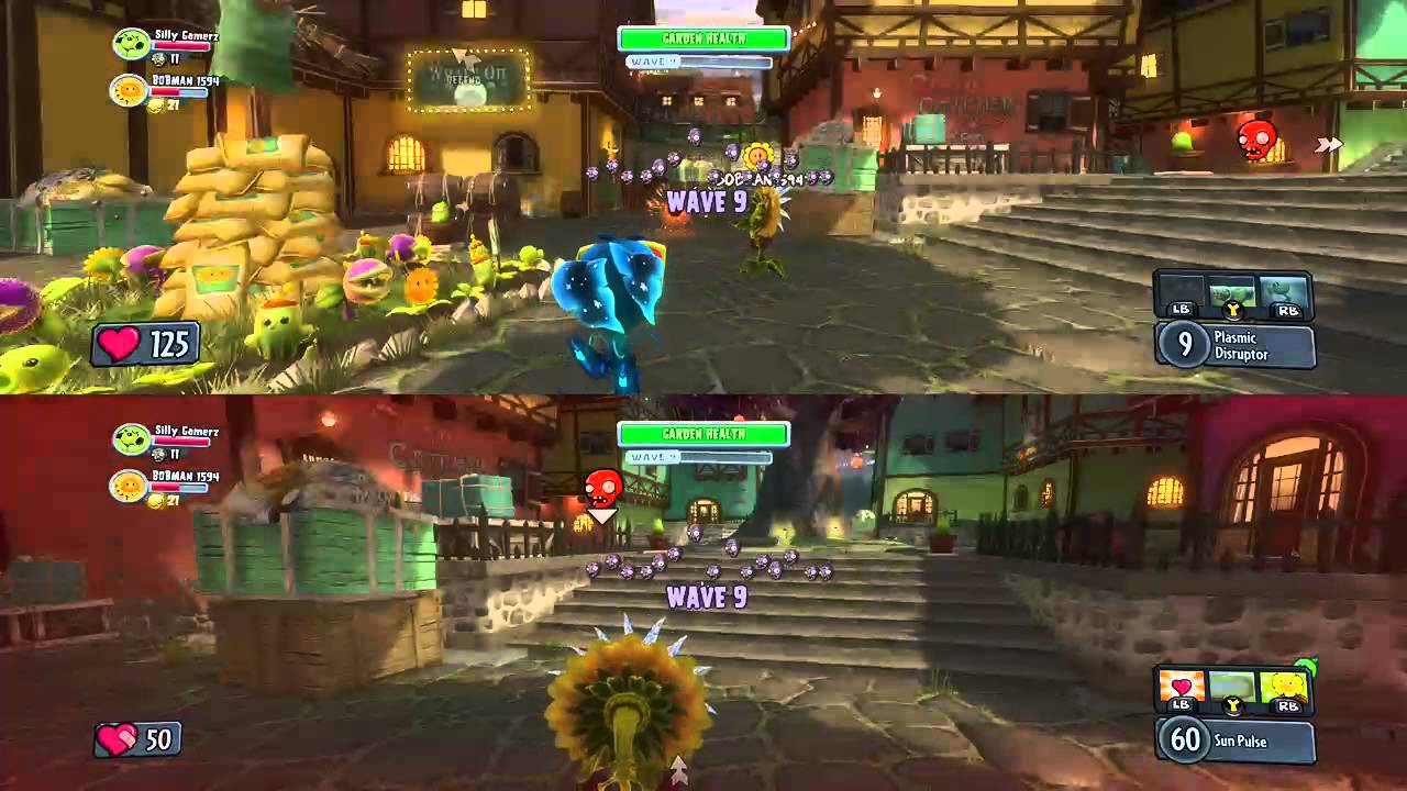 Split Screen Co-op II - Plants Vs. Zombies: Garden Warfare - Silly ...