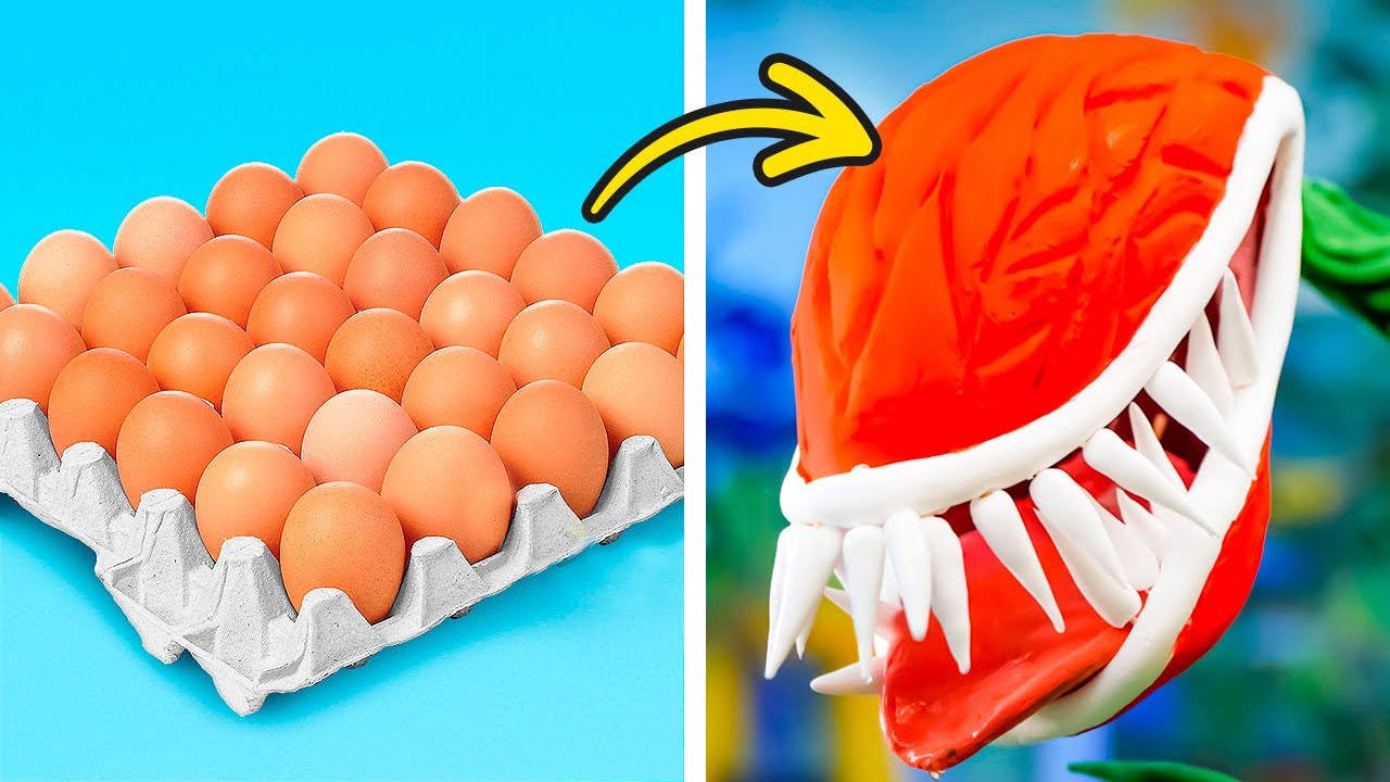 DIY Carnivorous plant 🌱 Cool crafts for everyone! - YouTube