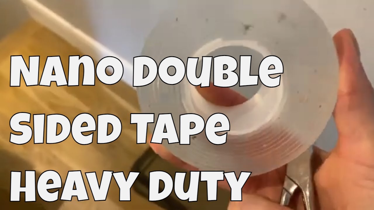 A taping project using this heavy duty double sided tape - YouTube